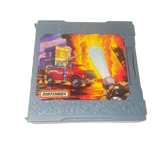 MATCHBOX | Toys | Matchbox 206 Popup Fold Out Playset Fire Station ...